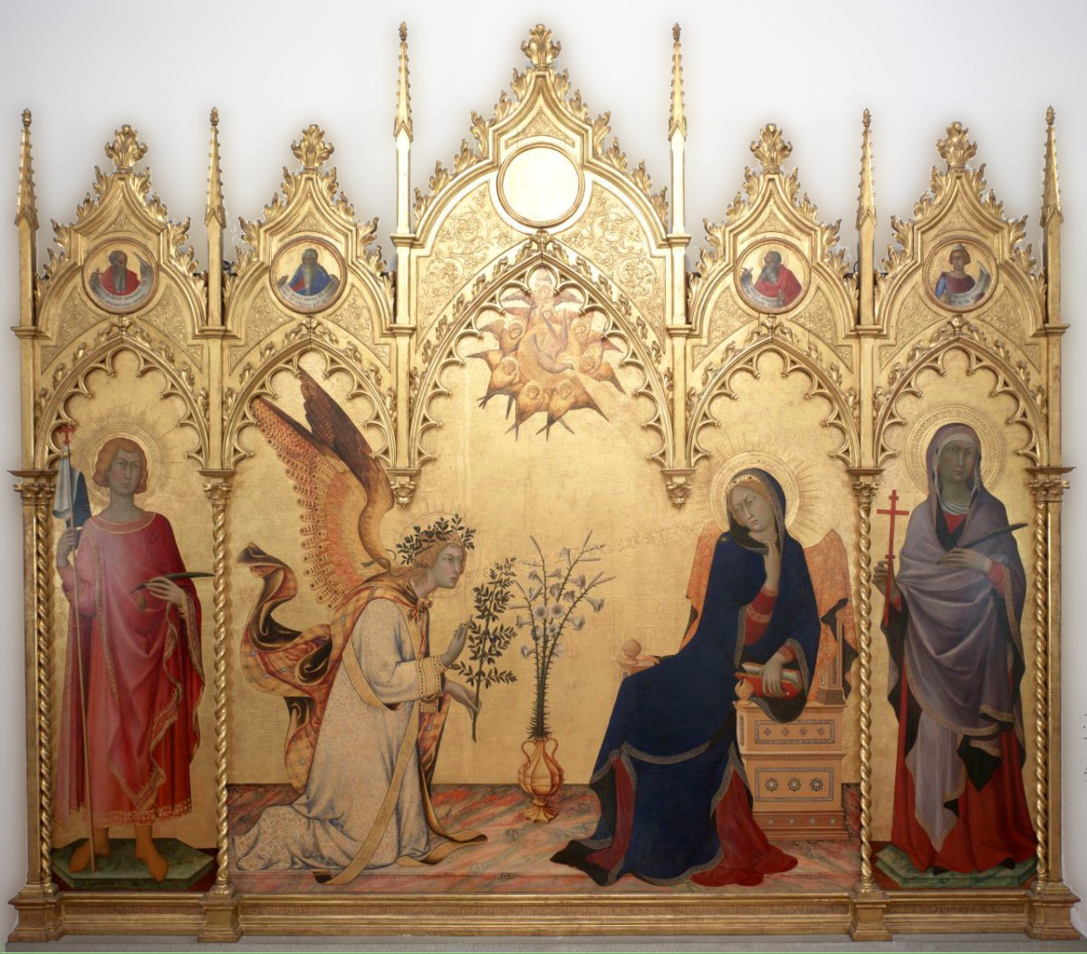 Simone Martini The Annunciation