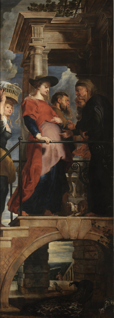 Peter Paul Rubens: The Visitation (Deposition - left wing)